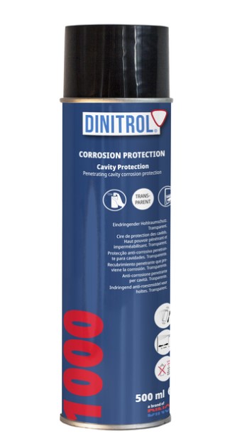 500ml Dinitrol 1000 Cavity Wax Transparent - Aerosol | Versatile Products