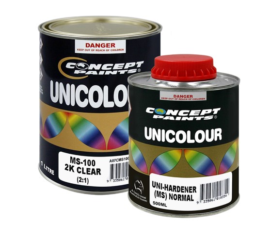 1.5L Concept MS-100 2K Clear Kit with Hardener | Versatile Paints ...