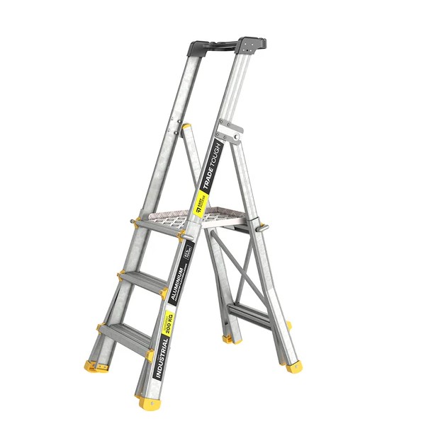 Easy Access Height Adjustable Platform Ladder 3-5 Steps | Versatile ...
