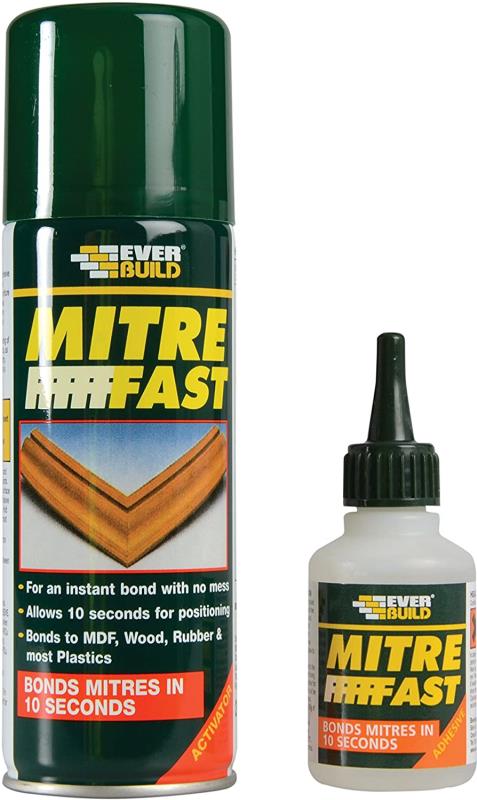 Kit Mitre Fast Bonding - 2 Part Instant Adhesive | Versatile Products